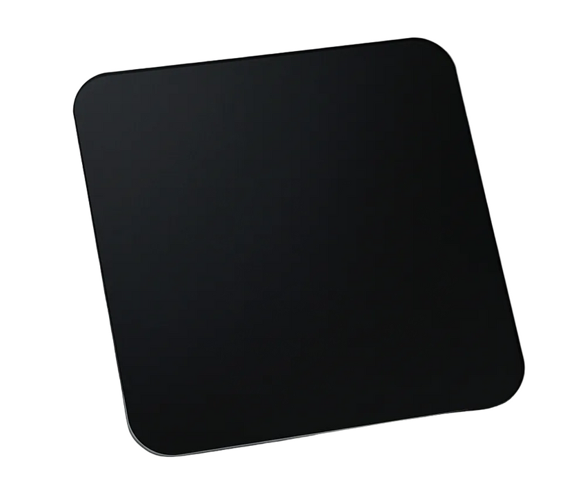 Black Matt 3mm Perspex Acrylic Sheet | Rose Acrylics